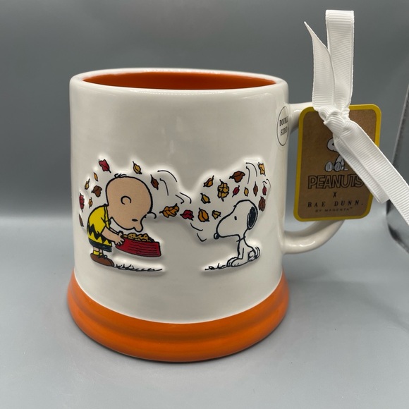 Rae Dunn | Dining | Rae Dunn Peanuts Snoopy And Charlie Brown Thankful ...